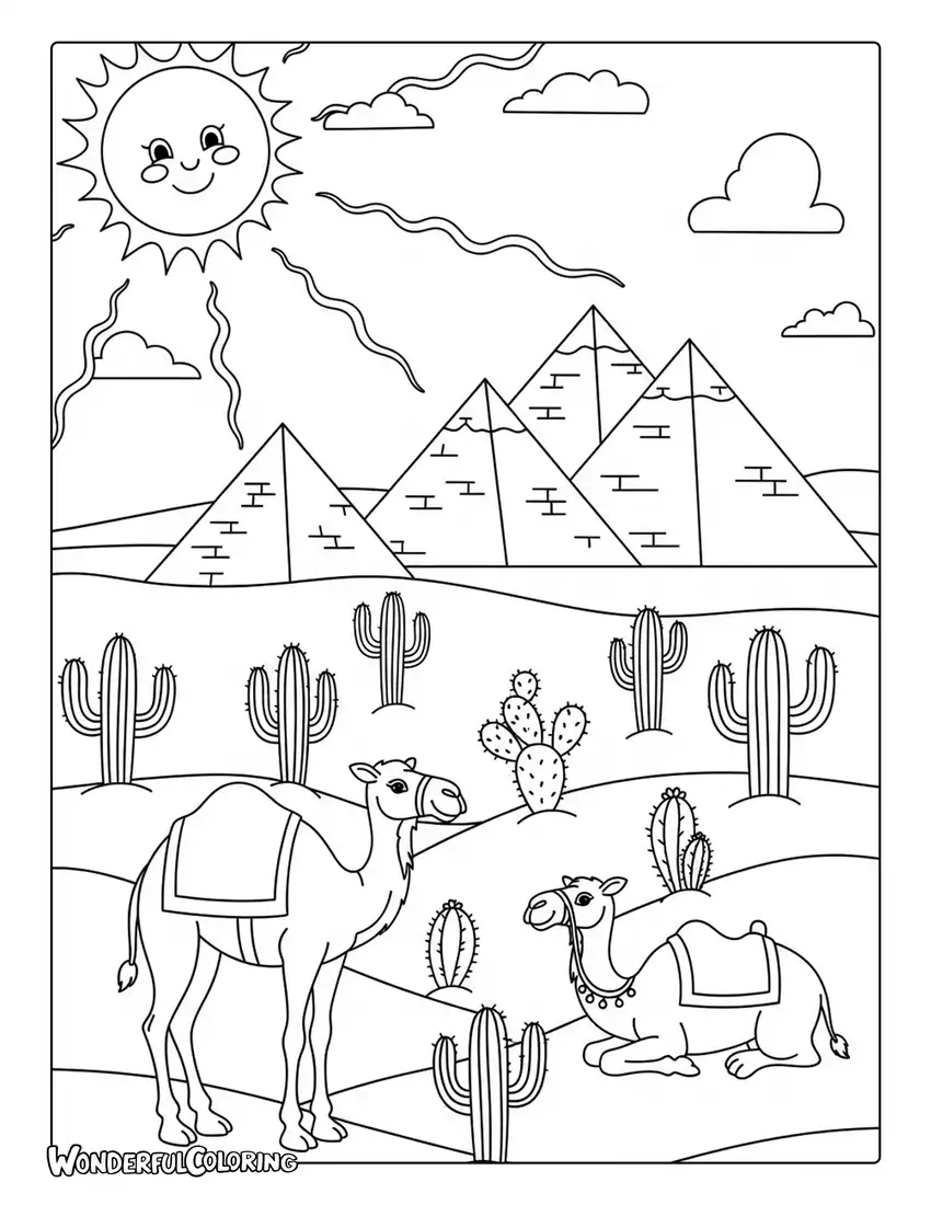 Cairo Coloring Pages (20 Free Printable PDFs) - Wonderful Coloring